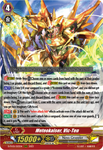 Witness History Unfold! ｜ Cardfight!! Vanguard Trading Card Game | Official Website