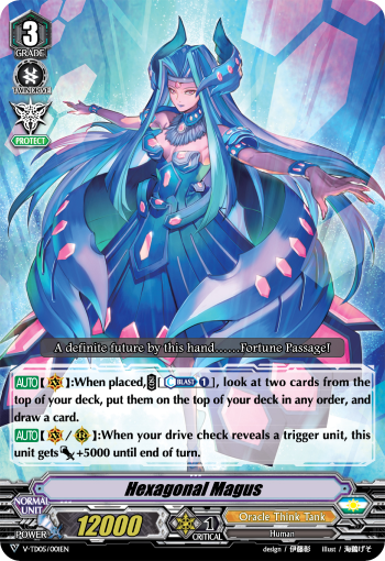 Hexagonal Magus Card List Cardfight Vanguard Trading Card Game 